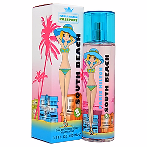 Paris Hilton Passport South Beach 3.4 Oz Eau De Toilette Spray | Fragrance For Women