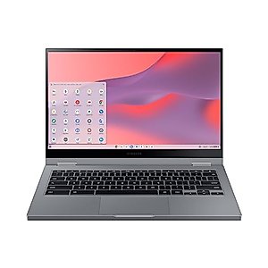 Samsung Electronics Galaxy Chromebook 2, 13.3” Intel Core i3-Processor, 128GB, 8GB RAM, Mercury Grey (2021 Model) - XE530QDA-KB1US