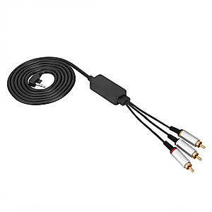 AV Cable 1.5M Component ABS TV Cord Audio Video Cord for PSP2000 3000