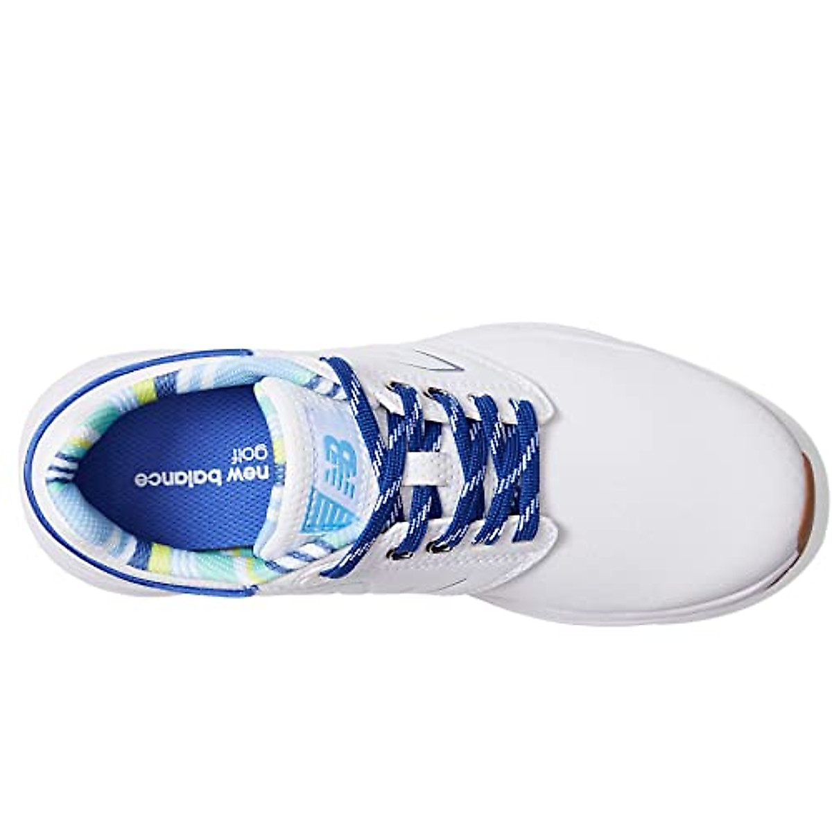 New Balance Women's Brighton Golf Shoes, White, 8 Wide