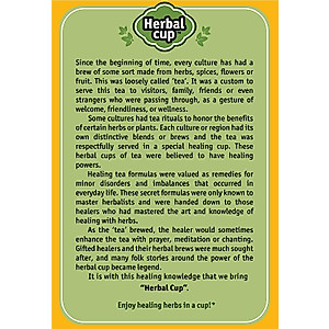 Herbal Cup Ayurveda Cold & Flu Tea, Organic Health & Wellness, No Caffeine Herbal Teas (16 Count, Pack of 1)