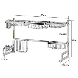 FEHUN Sinks,Kitchen Rack Sink Dish Rack Drain Rack