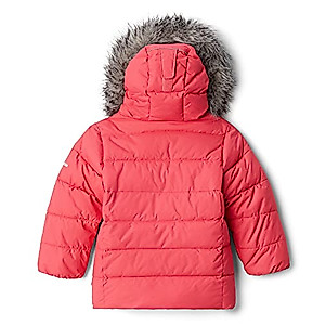 Columbia Youth Girls Arctic Blast Jacket, Bright Geranium/Pink Orchid, Large