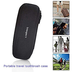 Case Compatible with Philips Sonicare 4100 5100 6100 6500 9300 9500 9700 9750 Rechargeable Electric Toothbrush.Electric Toothbrush Travel Case Carrying Case with Mesh Pocket for Accessories Charger.