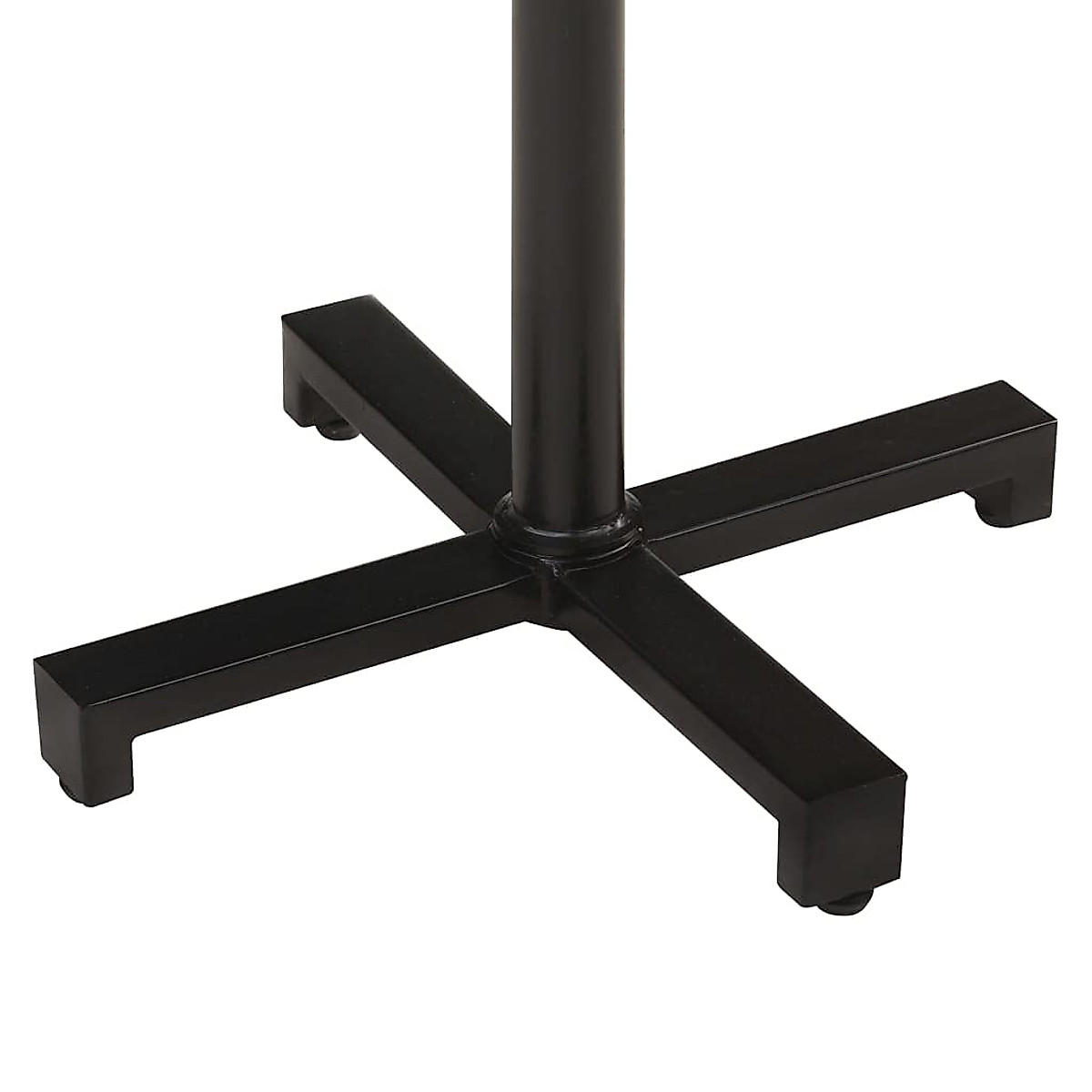 YPWRENH Adjustable Swivel Table Bar Table Bistro Table Square 19.7"x19.7"x29.5" Solid Reclaimed Wood for Dining Room, Kitchen or Living Room