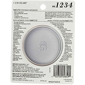 CoverGirl Trublend Pressed Powder, Translucent Honey 3, 0.39-Ounce Packages (Pack of 2)