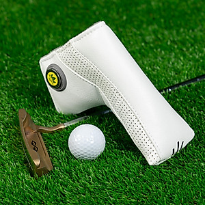 Craftsman Golf Blade Putter Club Head Cover Headcover for Scotty Cameron Odyssey Callaway Taylormade Ping Etc. Blade with Free Marker