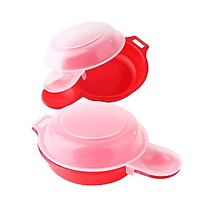 Liusm Microwave Egg Muffin Breakfast Sandwich Cooker For Make Egg in 1 Minute