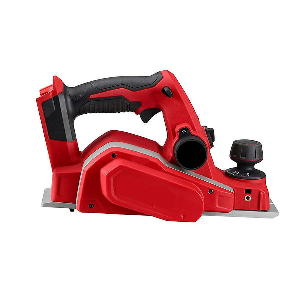 WALKFB 2623-20 for Milwaukee M18 18V 3-1/4-Inch Planer w/Bevel/Edge Guide - Bare Tool, Red, Black