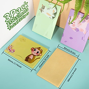 300 Sheets Blotting Paper, HNYYZL Oil Absorbing Sheets for Oily Skin, Oil Control for Face, Makeup Blotting Paper, Natural Oil Absorbing Facial Blotting Sheets for Oily Skin Care (Pack of 3)