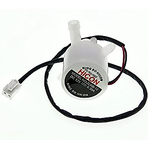 HZB-12A/25BF Ice Maker Machine Water Pump Replacement for Household Small Bullet Ice Machine Compatible with HZB-50A/ HZB-50/ HZB-60/ HZB-80/ HZB-25BF/ HZB-13F/ HZB-20F/ HZB-20FA