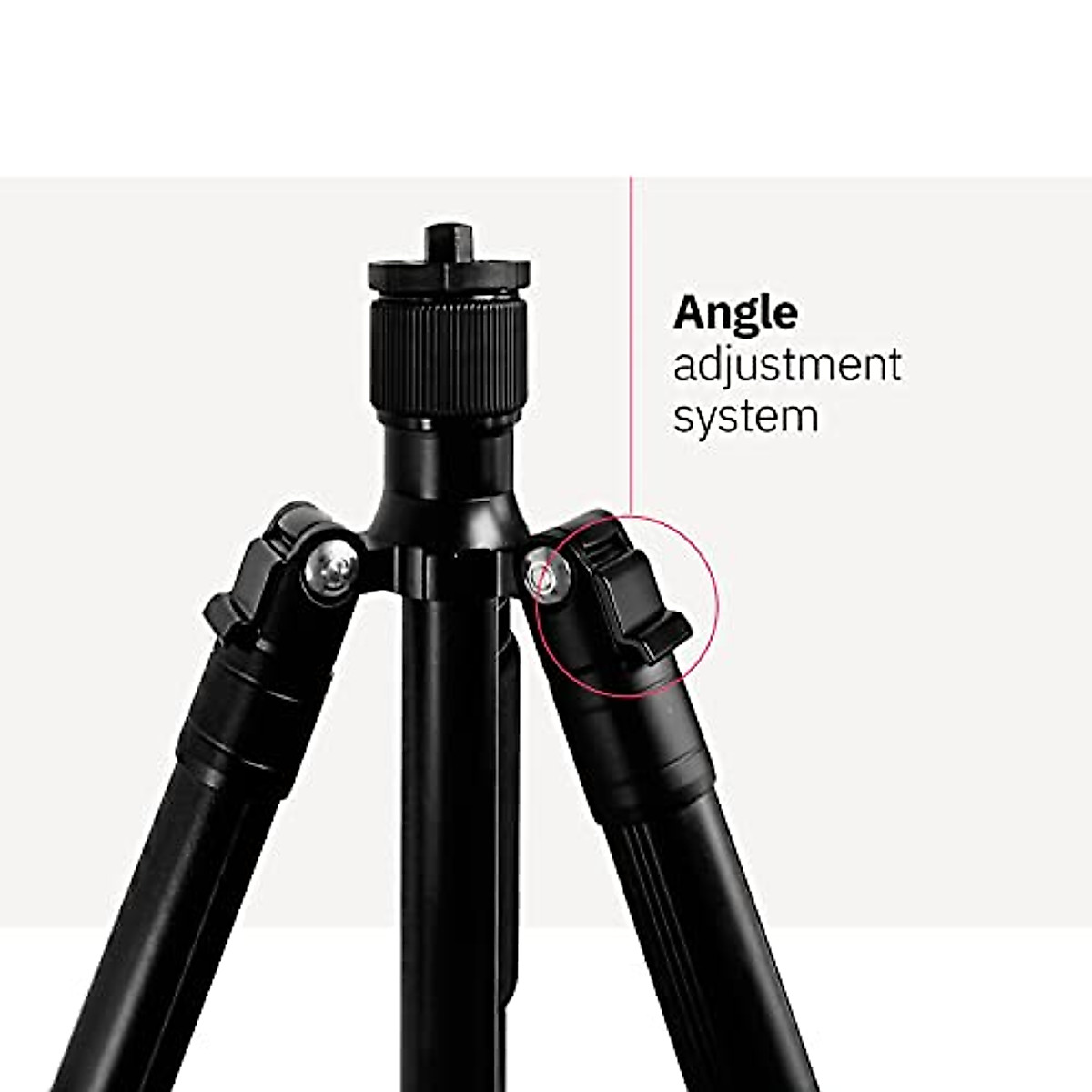 Matterport Portable Tripod Camera Stand Extendable Up to 62" Universal Four Section Professional Tripod Mount Compatible with All Cameras