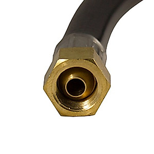 Hiland THP-GSL-REG 1/2 Fitting Gas Supply Line and Regulator for Tall Patio Heater, One Size, Grey