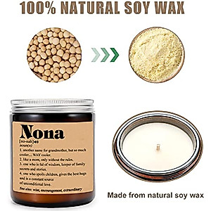 Nona Definition Candle - Nona Gift - Nona Candle - Best Nona Ever Candle