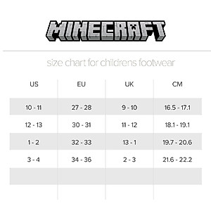 Minecraft Boys' Sport Slide Sandals, Indoor Outdoor Pool Slide, Black/Green, Size 12/13 Little Kid