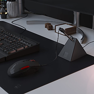 Uncrowned Kings Mouse Bungee - PC Gaming Mouse Bungee Cable Holder - Mouse Cable Holder - Gaming Mouse Cord Holder with Wire & Cord Management Support