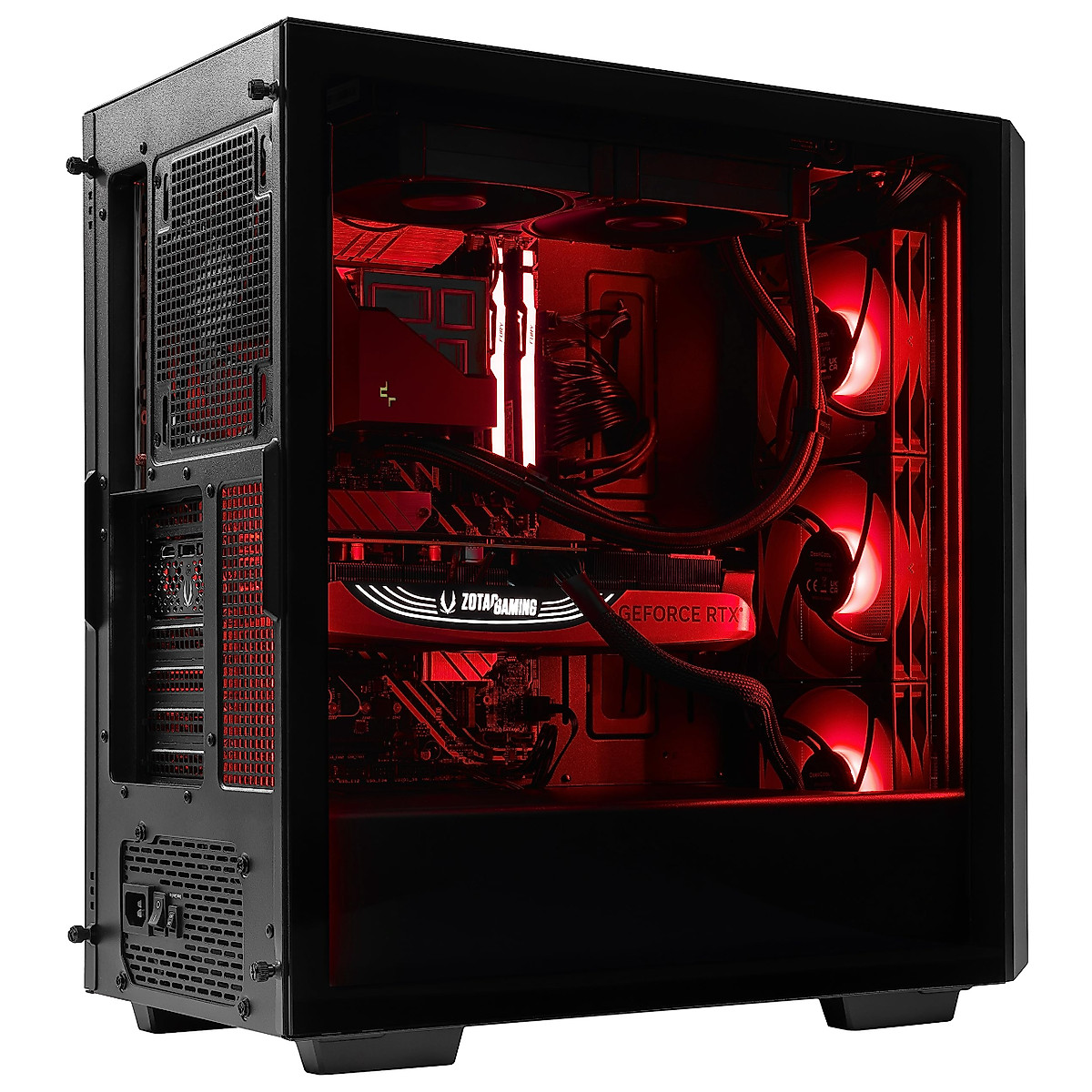 ArsenalPC CG540 Liquid Cooled Gaming Desktop PC i9-13900KF 3.00GHz 24 core - RTX 4090 24 GB - 4TB NVMe + 2TB HDD - 128GB DDR5(4X32GB) - 1000W - Windows 11