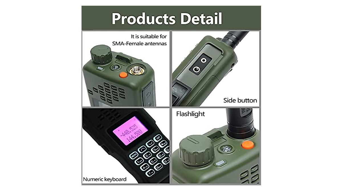Baofeng AR-152 Ham Radio: 10W Long Range Military Walkie Talkie
