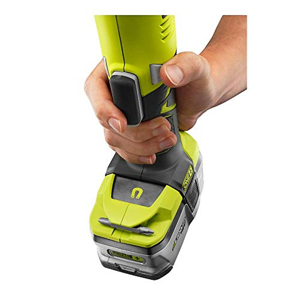 Ryobi P241 One+ 18 Volt Lithium Ion 130 Inch Pounds 1,100 RPM 3/8 Inch Right Angle Drill (Battery Not Included, Power Tool Only)