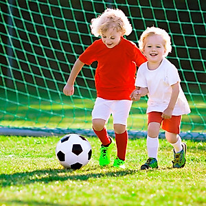 ZOOJOY Size 3 Soccer Ball for Kids, Classic Color Toddler Boys & Girls Soccer Ball with Pump, Outdoor Sports & Play Ball Toys & Gifts for Baby Ages 2 3 4 5 6 7 8