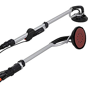 HomGarden 800W Drywall Sander Drywall Vacuum Adjustable Electric Variable Speed Foldable Sander w/6 Sand Pads