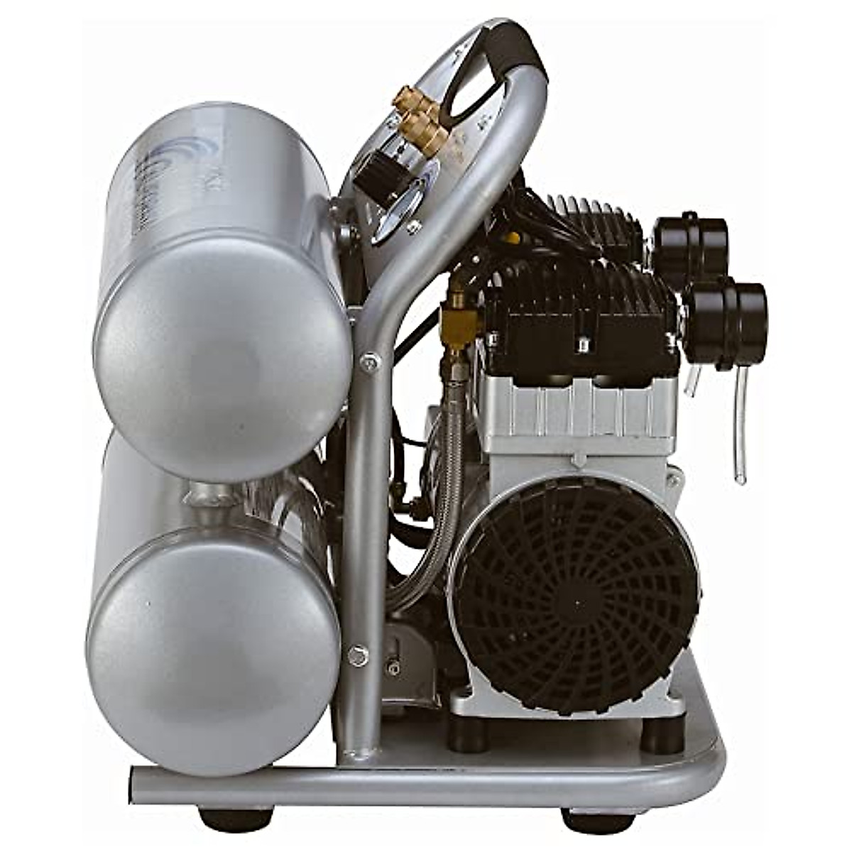 CALIFORNIA AIR TOOLS CAT-4620AC 4GAL 2HP Twn Compressor, Silver