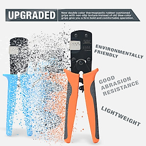 iCrimp IWS-3220M Micro Connector Pin Crimping Tool 0.03-0.52mm² 32-20AWG Ratcheting Crimper for D-Sub,Open Barrel suits Molex,JST,JAE