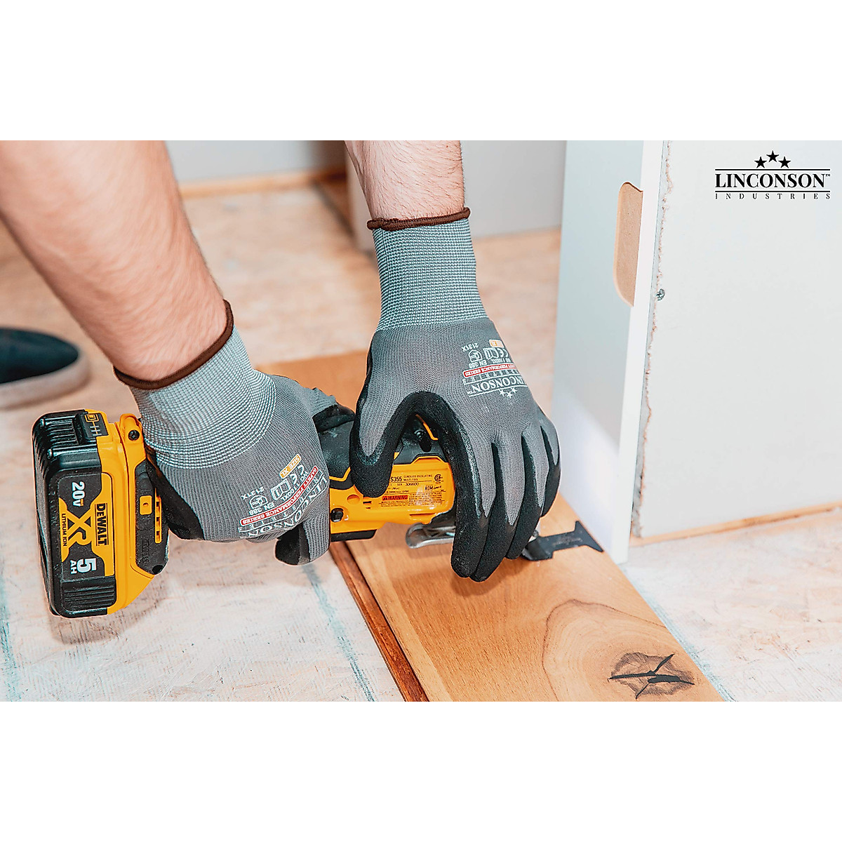 LINCONSON 21 Oscillating Multi-Tool Quick Release Wood & Metal Saw Blades fits Dewalt Milwaukee Fein Makita Bosch Rigid Rayobi Craftman (21 Pcs Assorted)