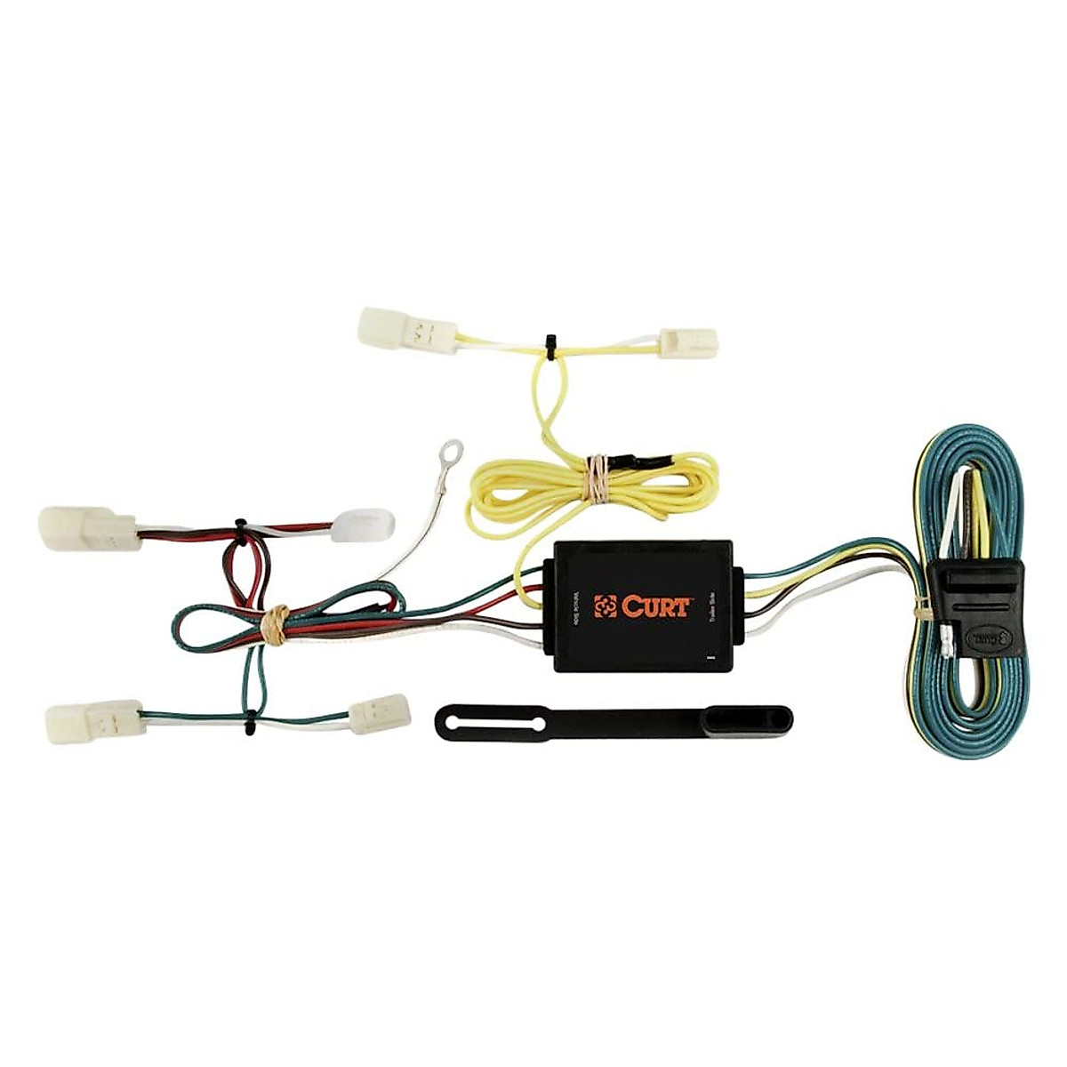 CURT 56082 Vehicle-Side Custom 4-Pin Trailer Wiring Harness, Fits Select Mazda MX-5 Miata, Black