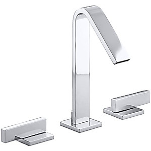 Kohler K-14661-4-CP Loure Bathroom Sink Faucet, One Size, Polished Chrome