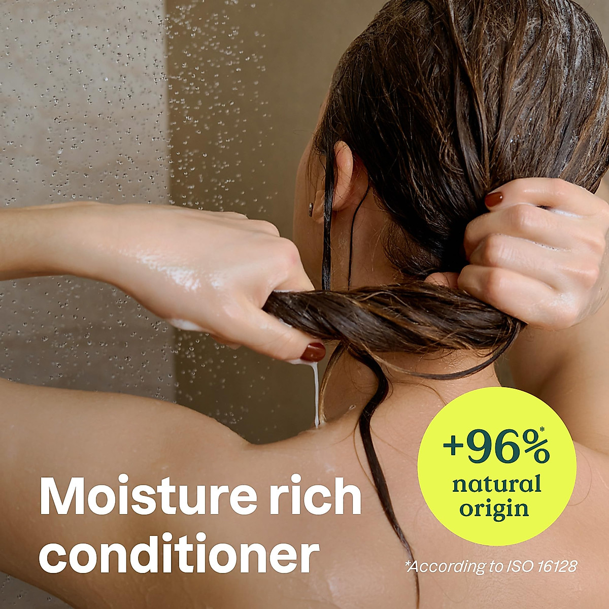 ATTITUDE Moisture Rich Hair Conditioner, For Dry and Damaged Hair, Naturally Derived Ingredients, Vegan Detangler, Dermatologiocally Tested, Quinoa and Jojoba, 8 Fl Oz