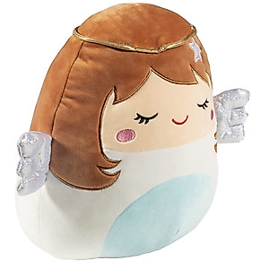 Squishmallows 12-Inch Nicky The Angel -Official Jazwares Plush - Collectible Soft & Squishy Heavenly Angel Stuffed Animal Toy - Add to Your Squad - Religious Gift for Kids, Girls & Boys