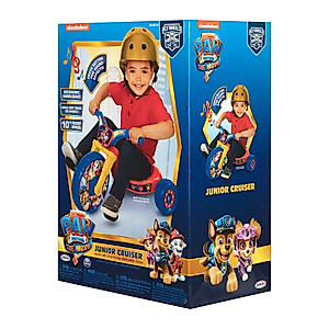 Paw Patrol Fly Wheels Paw Patrol Movie Ride-On 10" Tricycle with Sounds - Toddler Bike Trike, Ages 2-4, for Kids 33”-35” Tall and up to 35 Lbs