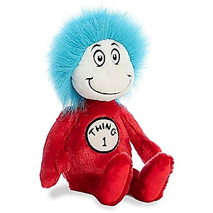 Aurora Plush Bundle of 2, 12" Thing 1 & Thing 2, Multicolor
