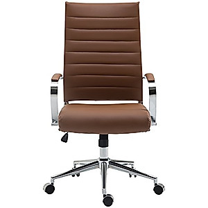 EdgeMod Tremaine High Back Management Chair, Terracotta