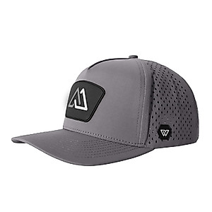 The Mountains Performance Hat- Unisex Baseball Cap - Outdoor Hats (Grey)