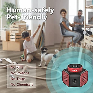 Virine Mice Repellent Plug-ins, Rodent Squirrels Repellent Indoor Ultrasonic Pest Repeller Mouse Deterrent Rat Control for Home Attic Garage RV