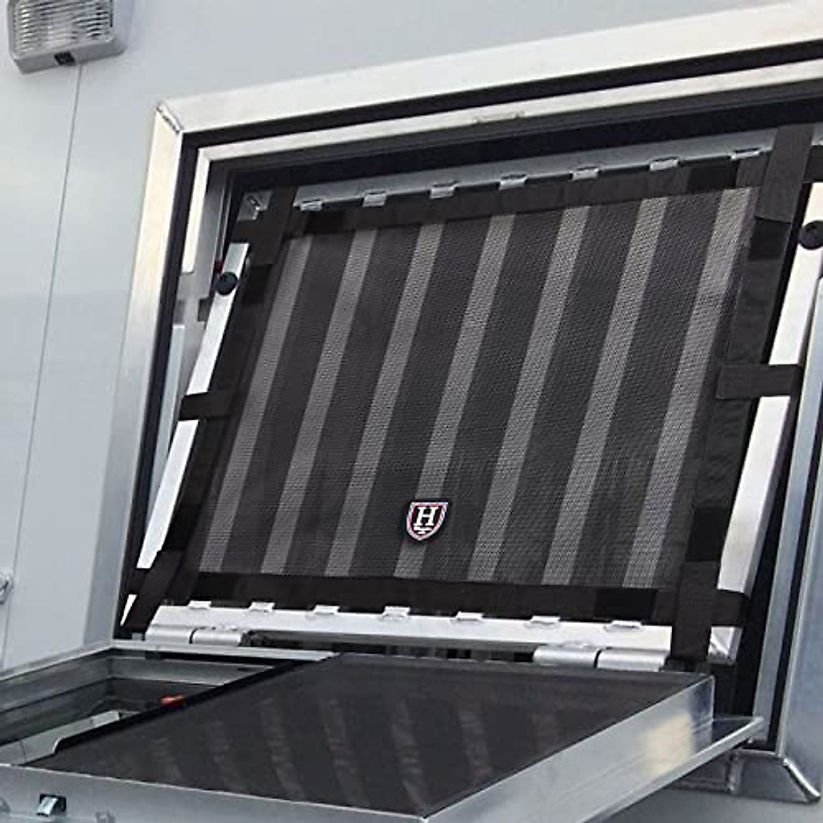 Harrison Howard Horse Trailer Safety Bar Window Screen