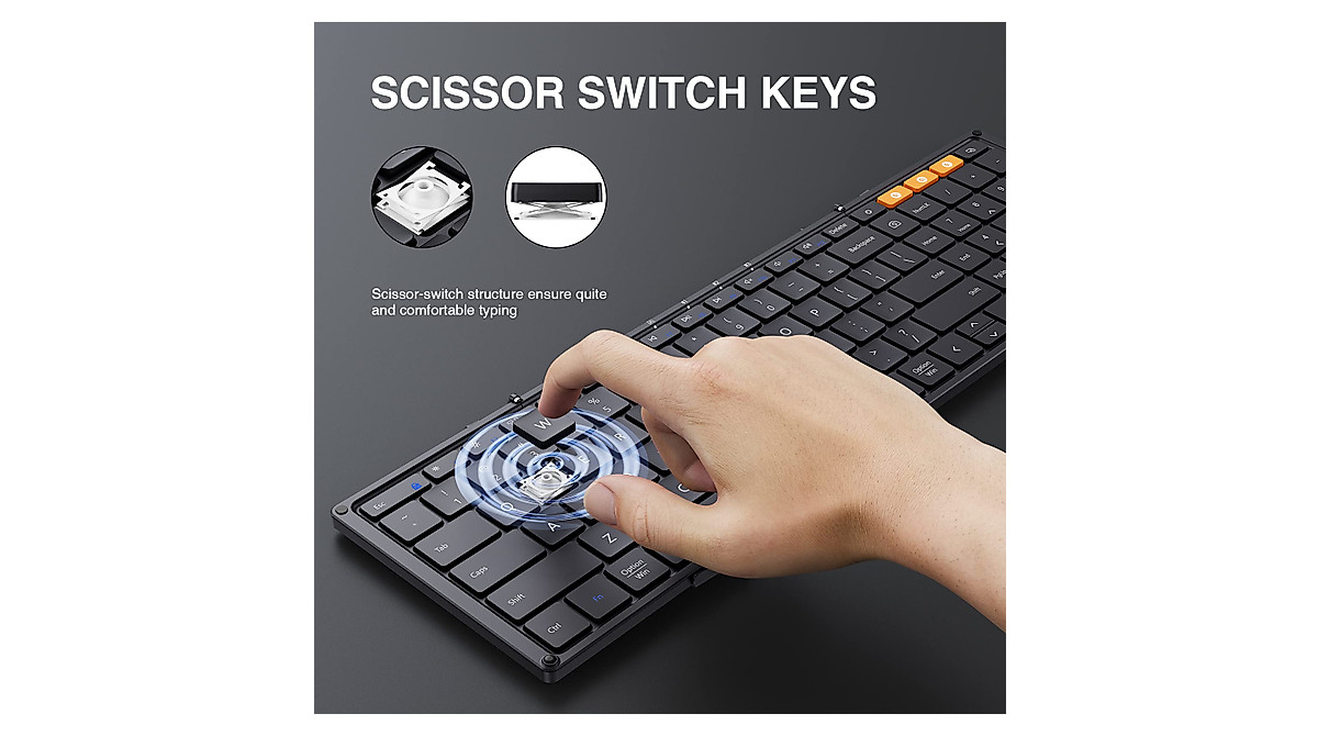ProtoArc XK01 Keyboard & EM11 Mouse Combo - Compact & Ergonomic