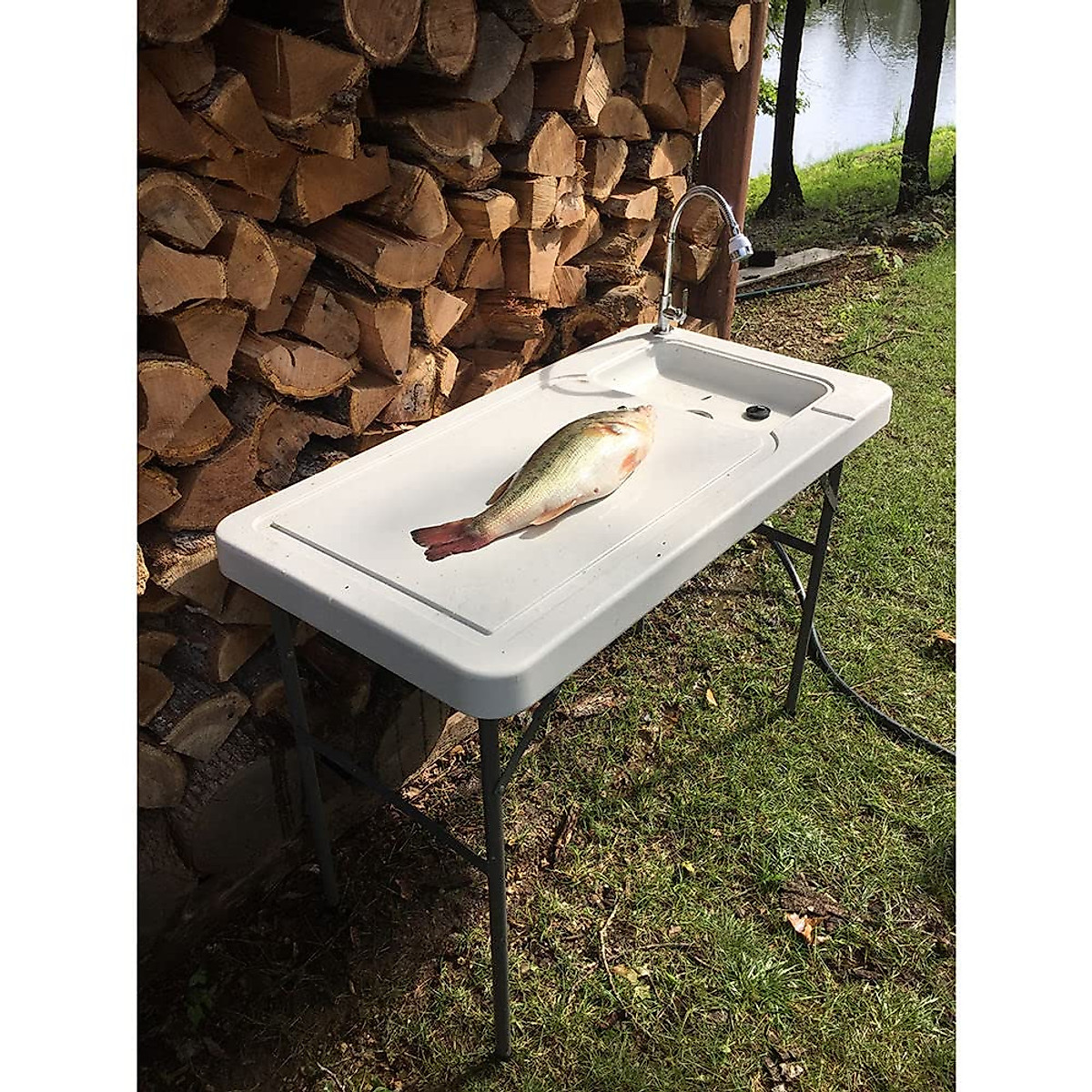 Buffalo Tools FISHTABLE Fish/Game Table W/Faucet