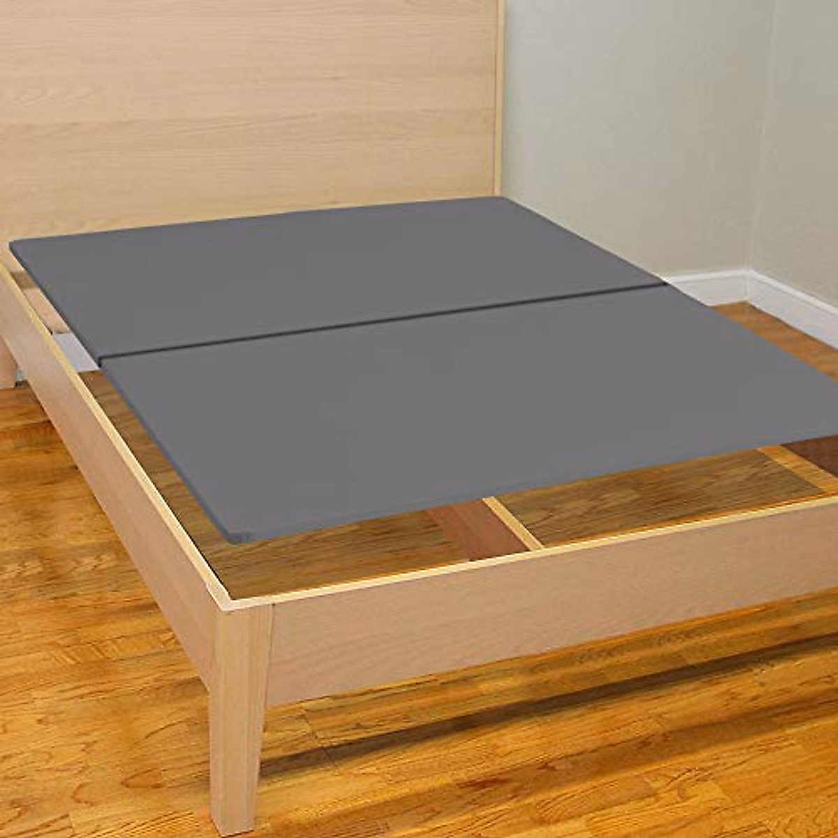 Mayton Bunkie Board for Mattress/Bed Support, Twin (Set of 2), Grey