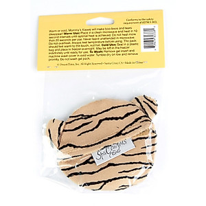 DreamTime Spa Comforts Mommy's Kisses, Reusable Childrens Hot and Cold Pack, Tiger, 1 Count
