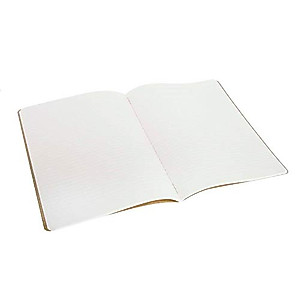 Moleskine Cahier Journal, Soft Cover, XL (7.5" x 9.5") Ruled/Lined, Kraft Brown, 120 Pages (Set of 3)