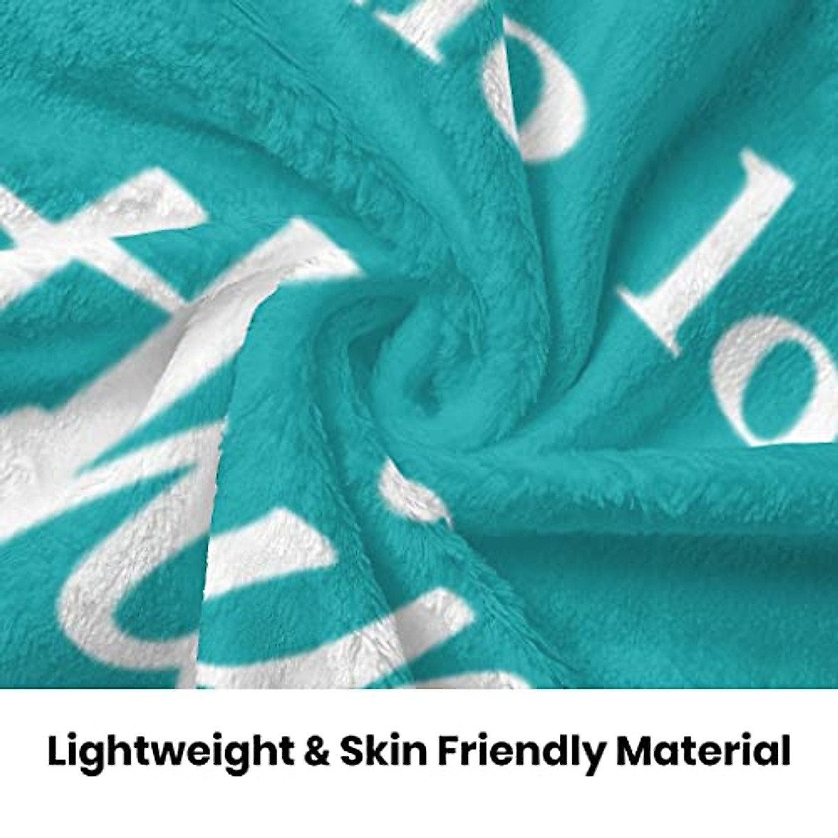 Fouca 25th Birthday Gifts for Women, Happy Birthday Gifts for 25 Year Old Women, Best 25th Gift Ideas Throw Blankets for Daughter Niece Bestie Sister Friends, 25th Birthday Decorations 60" X 50"