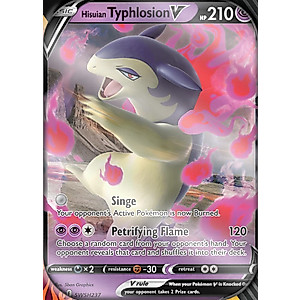 Pokemon Cards: Divergent Power Hisuian Typhlosion V Tin
