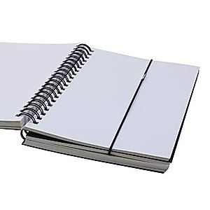 Mini Skater 7 Random Color Notebook Elastic Spring Bands Connecting Insert Refill Replacement Strap Bands Accessories for Travel Journal, 7Pcs