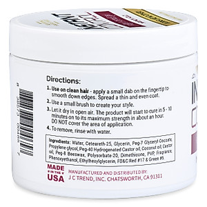 JC's Instant Control Edge & Braid Gel Max. Hold 4 oz.…