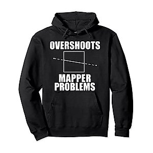 Overshoots Mapper Problems Pullover Hoodie