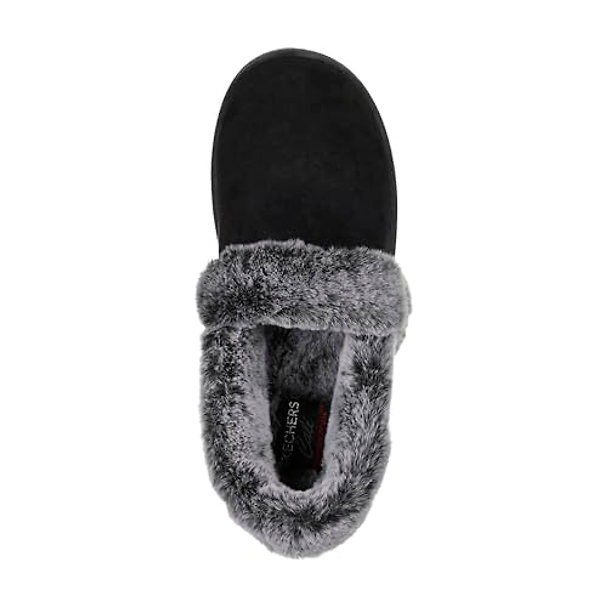 Skechers womens Cozy Campfire - Team Toasty Slipper, Black, 5 US