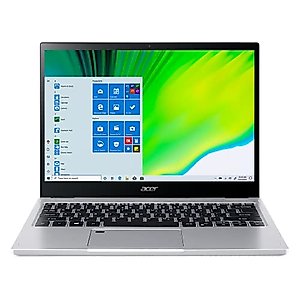Acer Spin 3 Intel Evo Convertible Laptop - 13.3" 2560 x 1600 IPS Touch Display | Intel Core i5-1135G7 | Intel Iris Xe Graphics | 8GB LPDDR4X | 512GB NVMe SSD | Wi-Fi 6 | BL Keyboard | SP313-51N-50R3